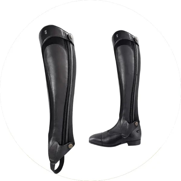 Tredstep Half Chaps | Leather Riding Chaps for Everyday Riding – UK ...