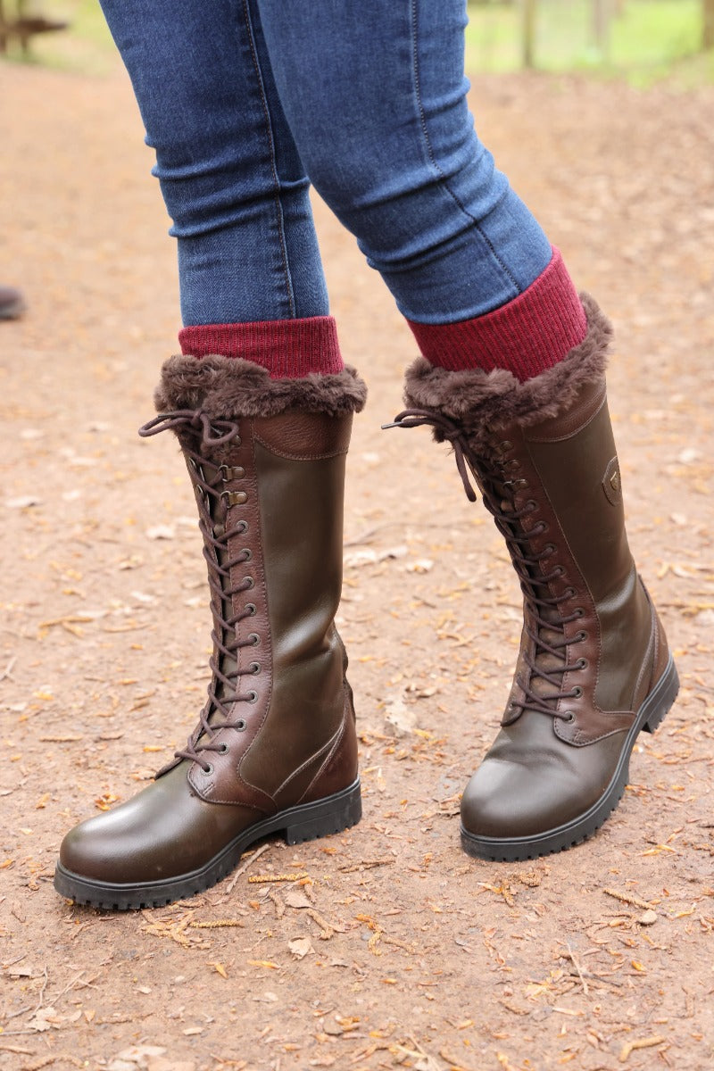 Shires Moretta Nola Ladies Lace Country Boots Size Guide | Online for ...