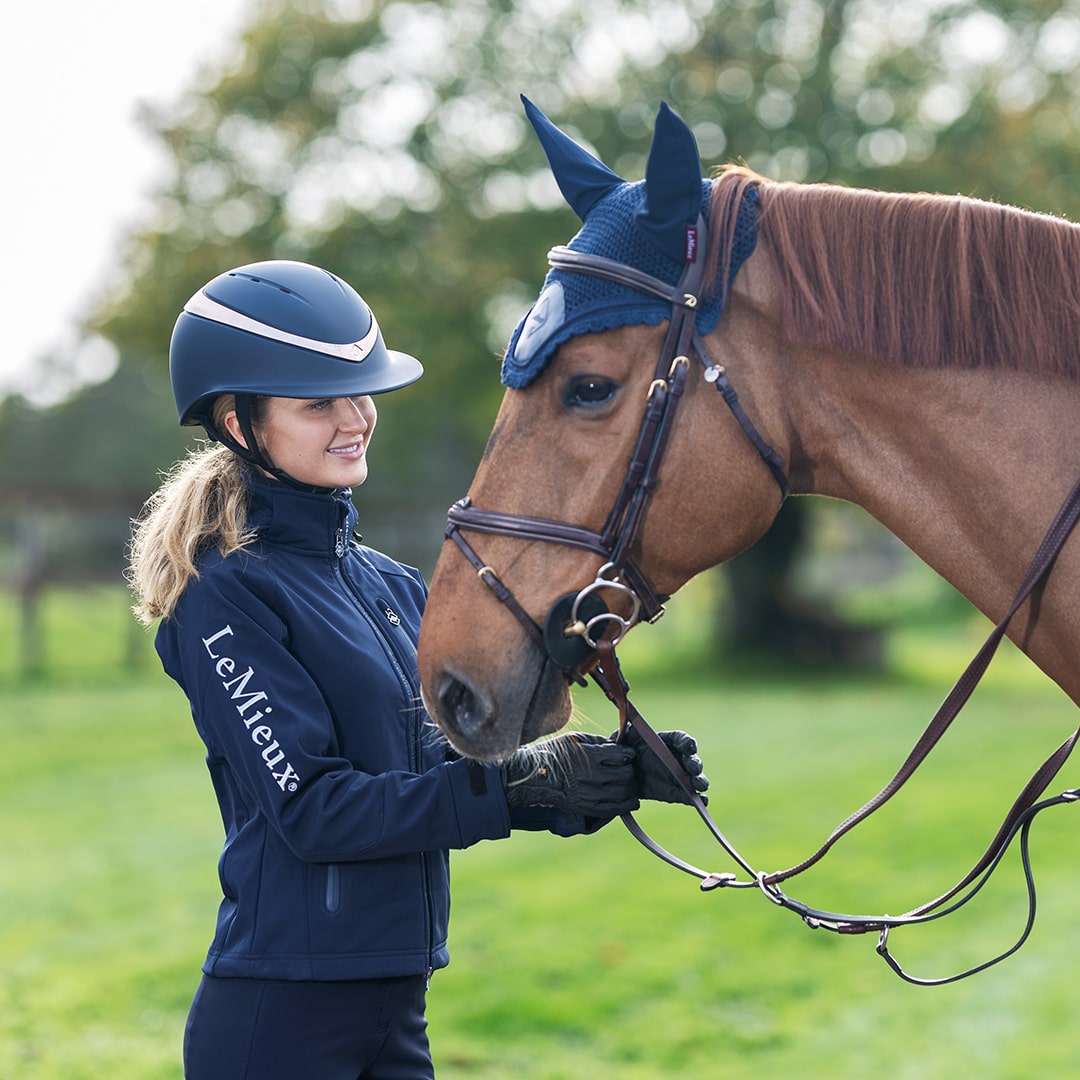 Buy Charles Owen EQX Kylo Navy Matte & Pewter Gloss Wide Peak ...