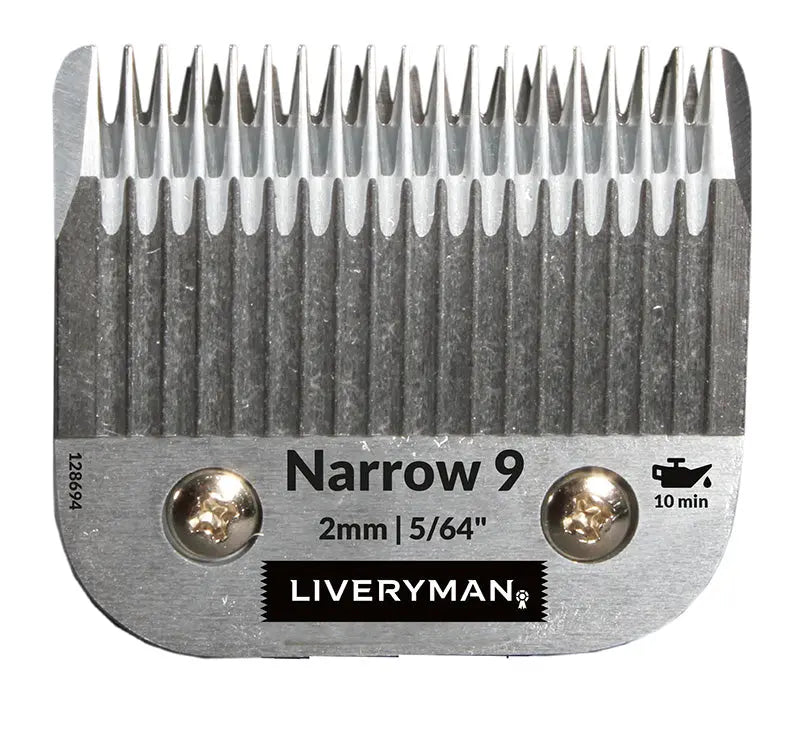 Buy Liveryman A5 Blade Narrow 9 2mm | Online for Equine – Online For Equine